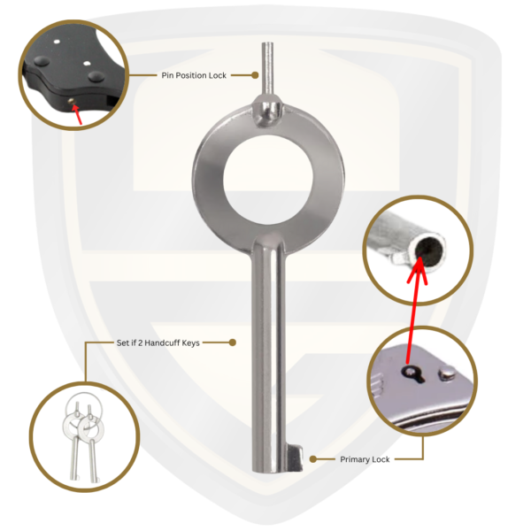 Handcuff Keys For Sale | Universal Police Handcuff Key | 2 Keys